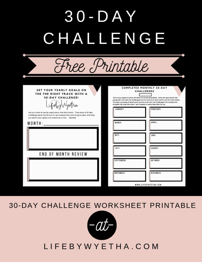 May 30-Day Challenge