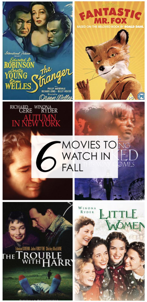 6 Movies to Watch in the Fall