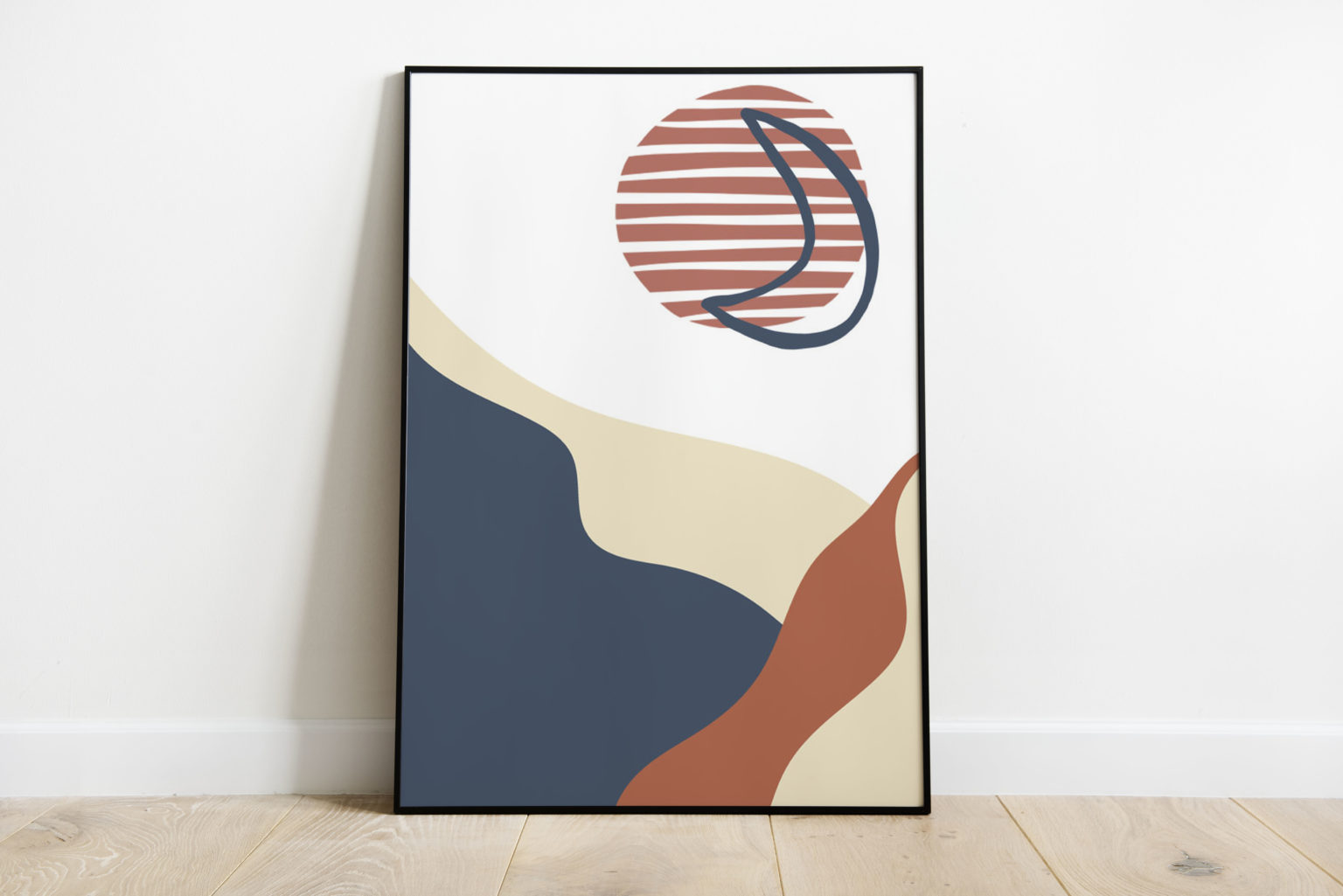 Make Your Own Custom Abstract Art for under $20 Bucks