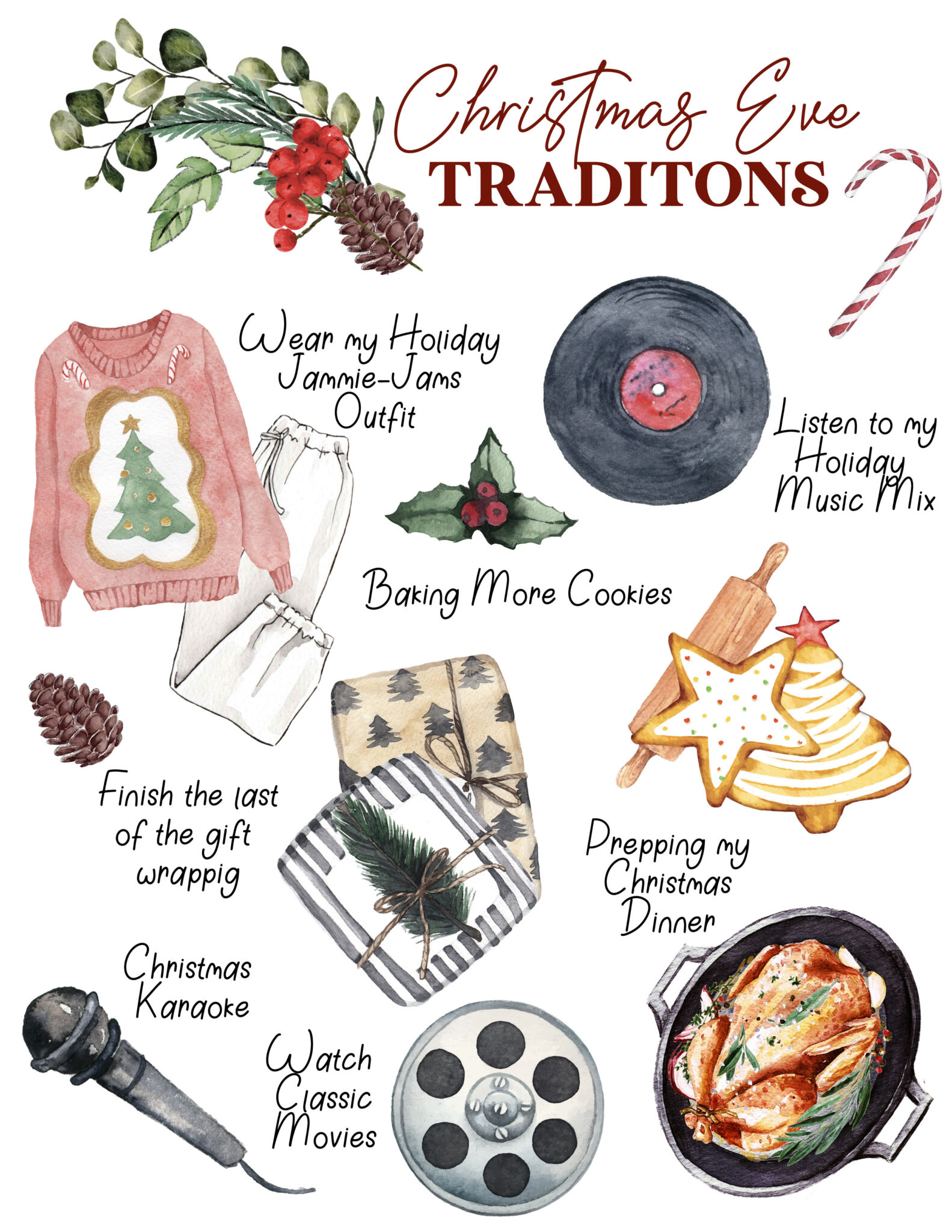 12 Days of Christmas ... Day #10, Christmas Eve Traditions