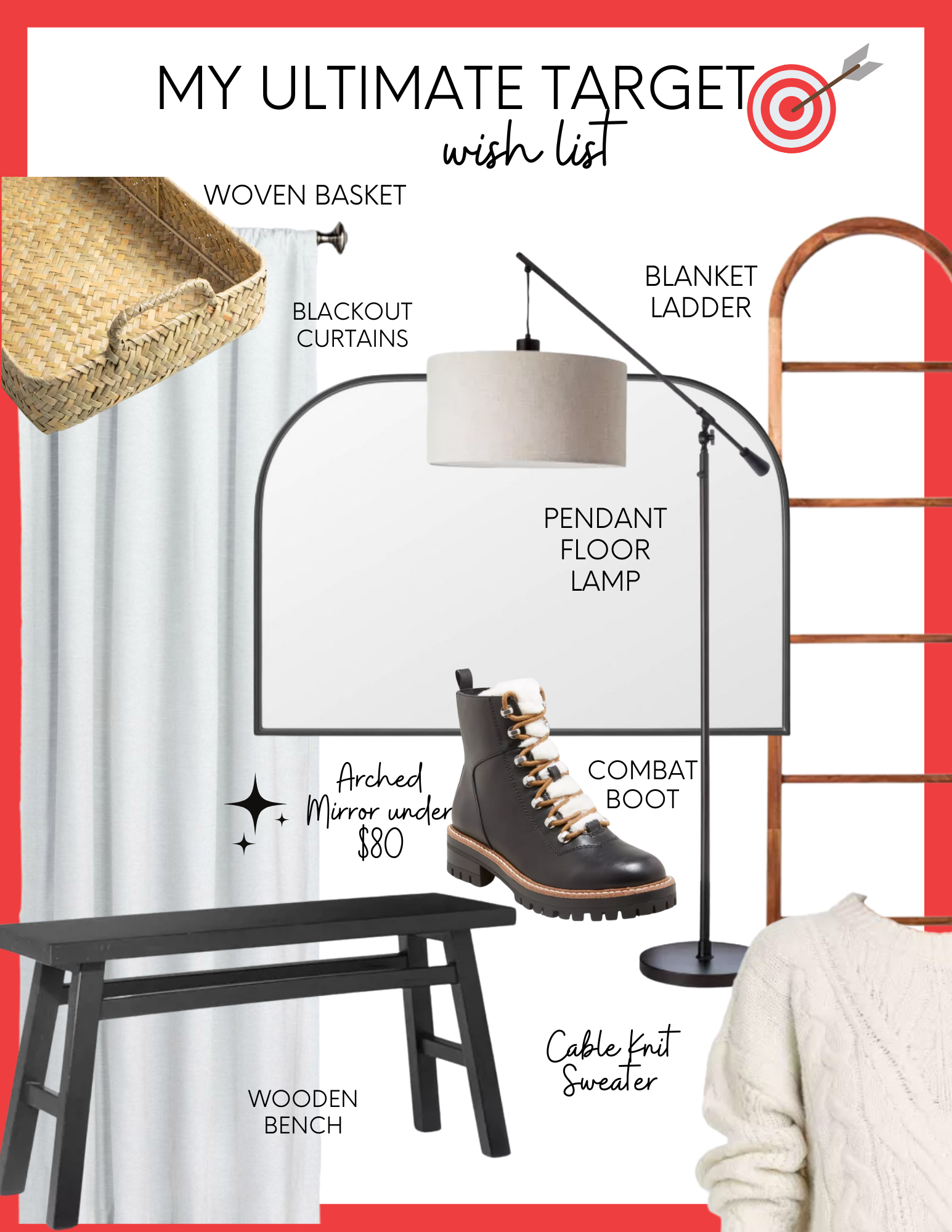 The 12 Days of Christmas: Day #9 ...My Ultimate Target Wish List