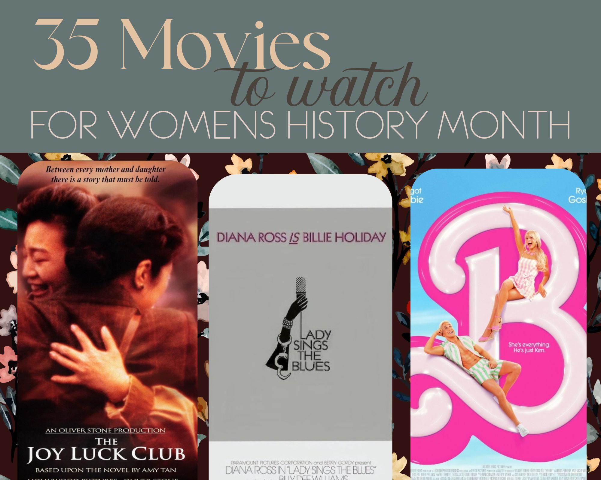 35 Movies to Watch for Womens History Month!
